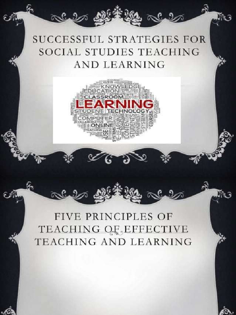 Strategies in Teaching Soc. Scie | PDF