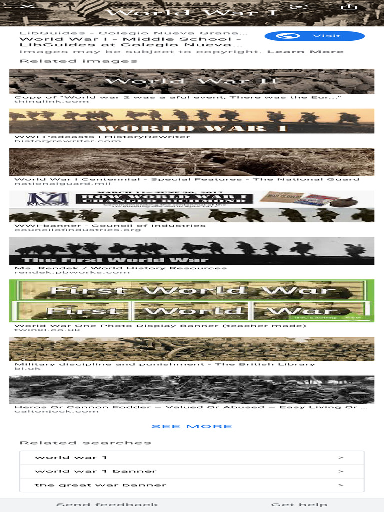 World War One Banners - Google Search | PDF | History