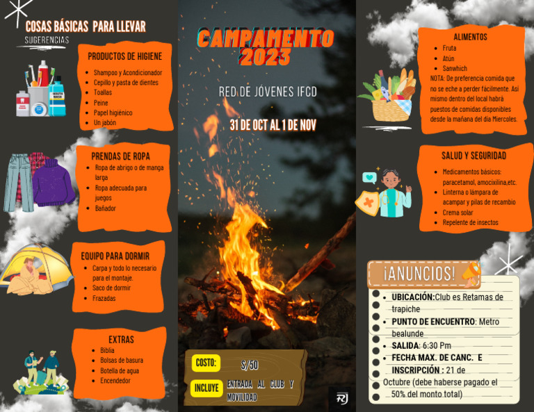 Afiche Campamento | PDF
