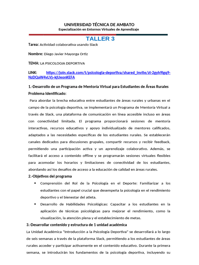 Taller #3 Uta Diego Mayorga | PDF