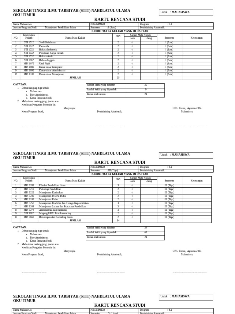 Format Laporan KKN Individu-1 | PDF