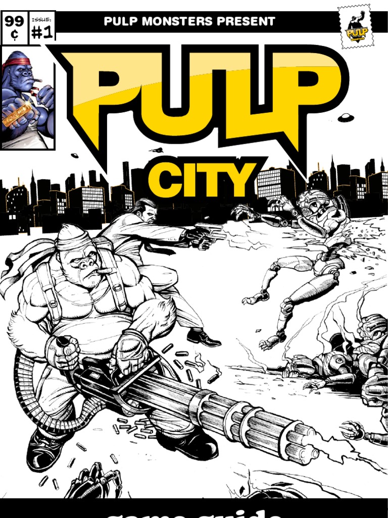 Pulp City Game Guide Print Friendly | PDF | Sniper | Magic (Paranormal)