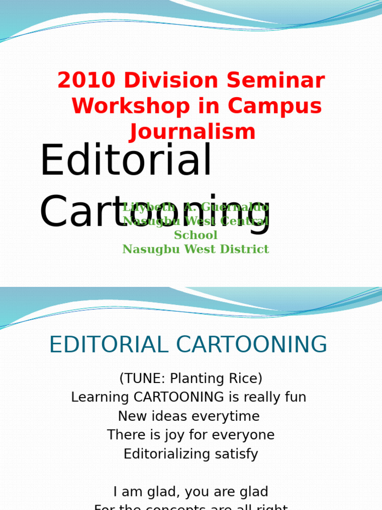 Editorial Cartooning 1 | PDF
