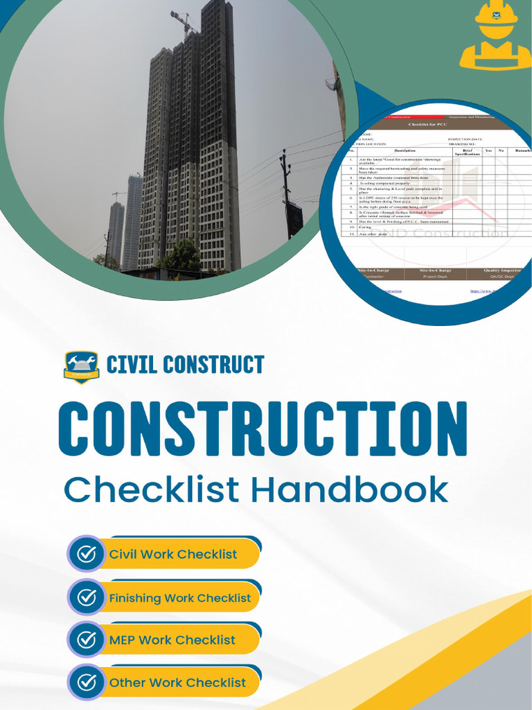 Civil Construction Checklist | PDF