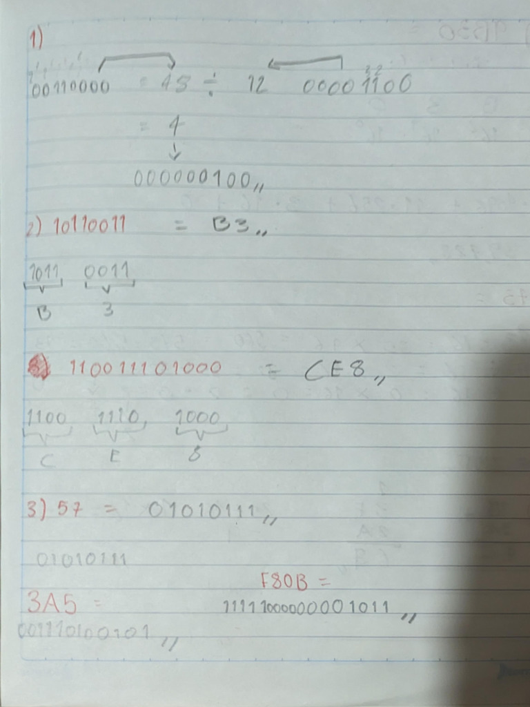 Taller - Hexadecimales | PDF