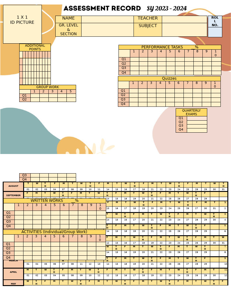 Assessment Record | PDF