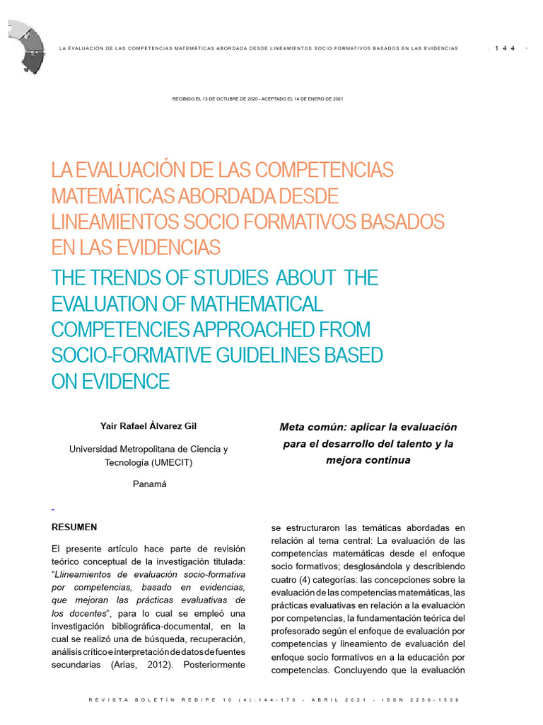 Ojsadmin, BOLETIN 10-4 ABRIL (1) - 144-170 | PDF