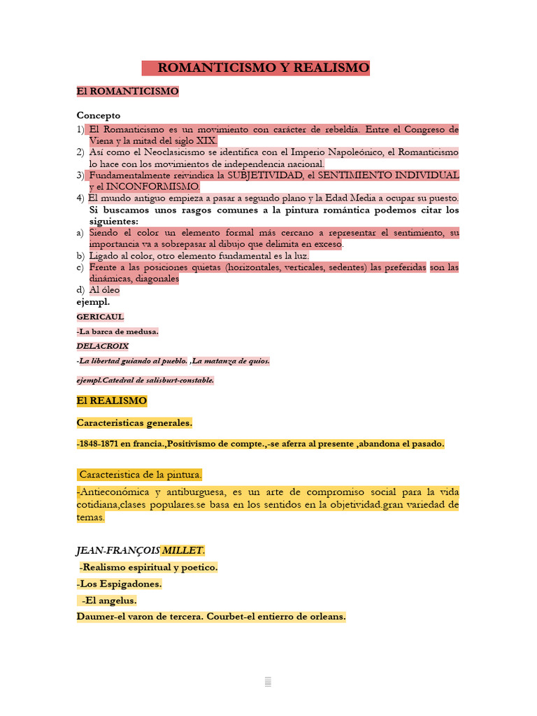 Roman Realism o | PDF