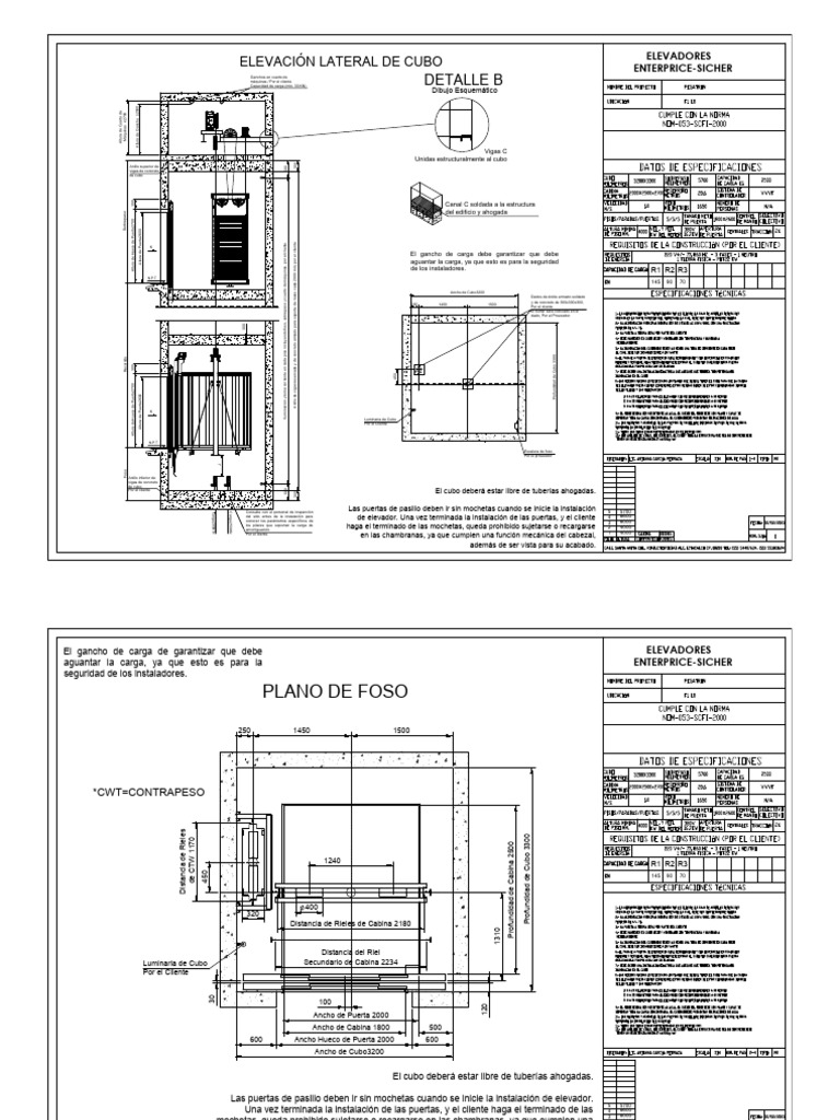 Guias Mec de Elev l8 Proy Pegatron | PDF