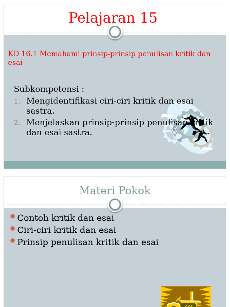 15.prinsip Penulisn Kritik Esay | PDF