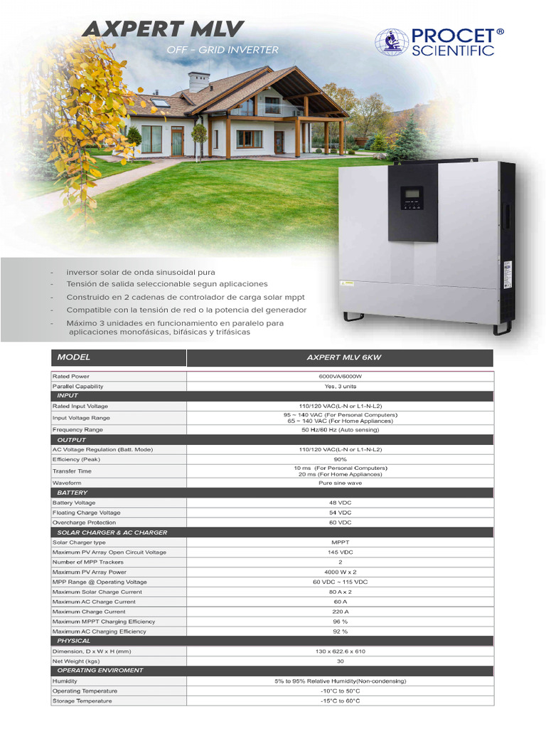 AXPERT MLV-DS-C | PDF