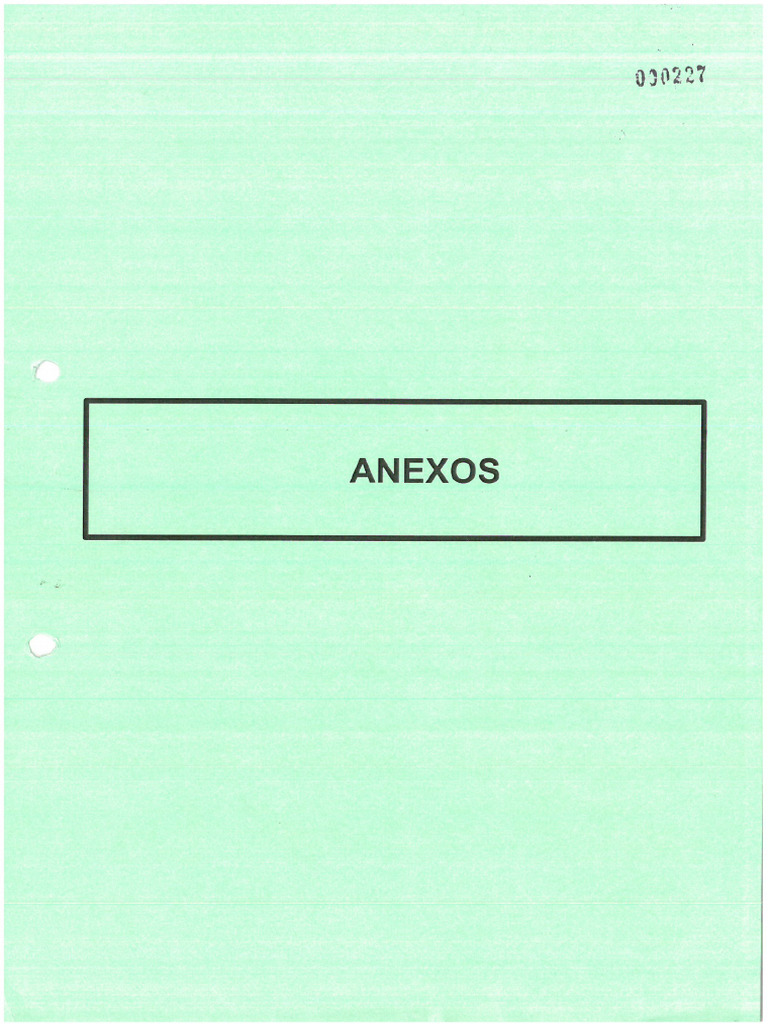 Anexos | PDF