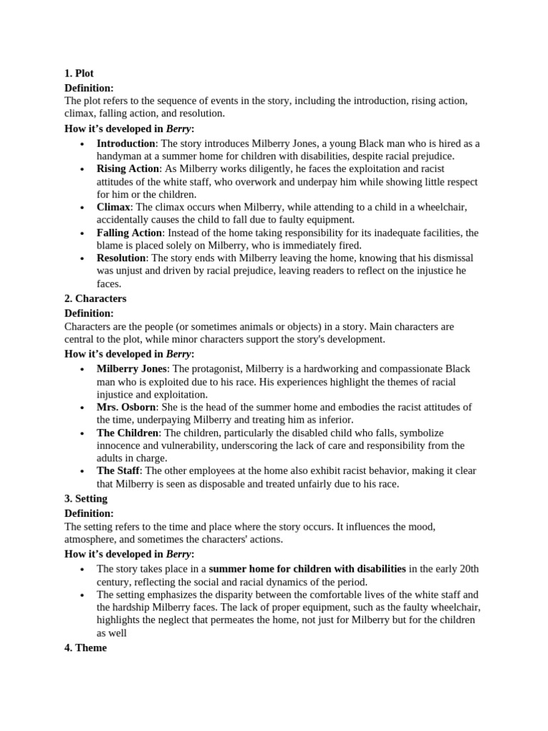 Understanding Berry | PDF | Plot (Narrative) | Race (Human Categorization)