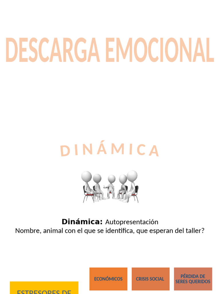 Descarga Emocional | PDF