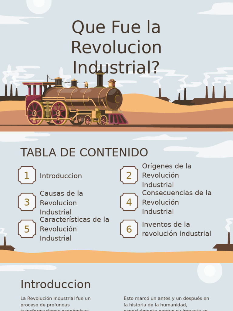 La Revolucion Industrial | PDF