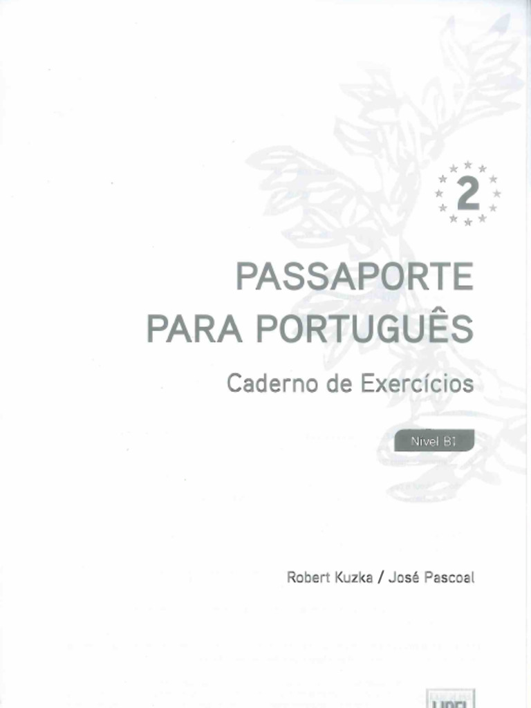 Passaporte para Português - Caderno de Exercícios - Nível B1 | PDF