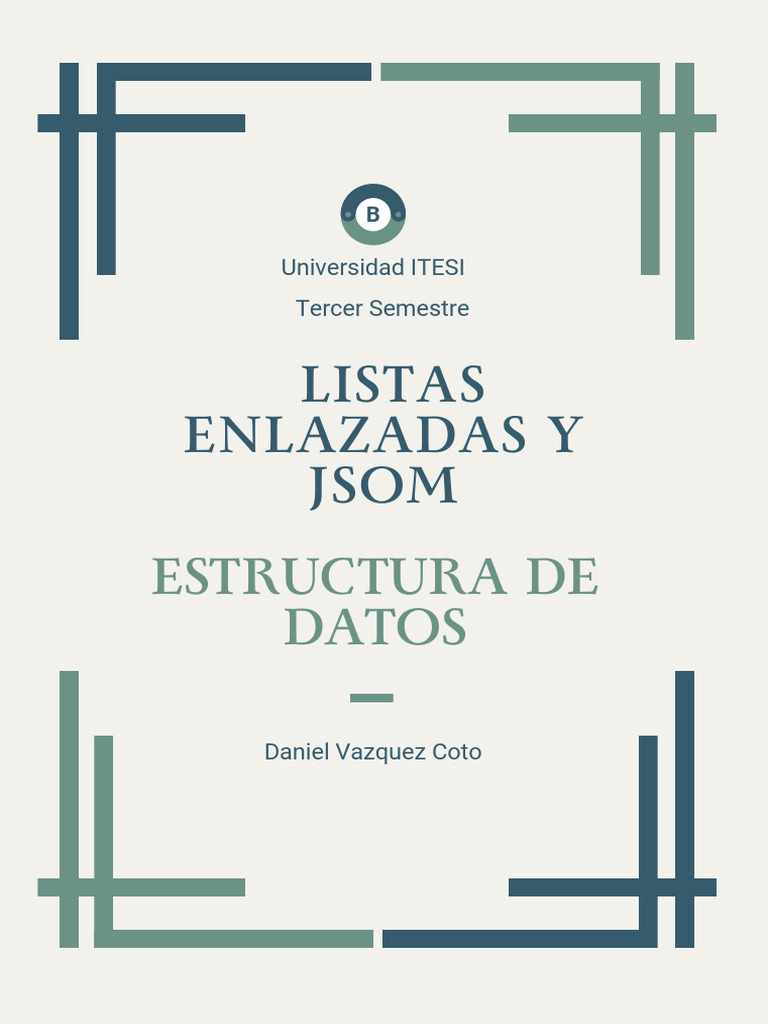 Listas Enlazadas y JSOM | PDF