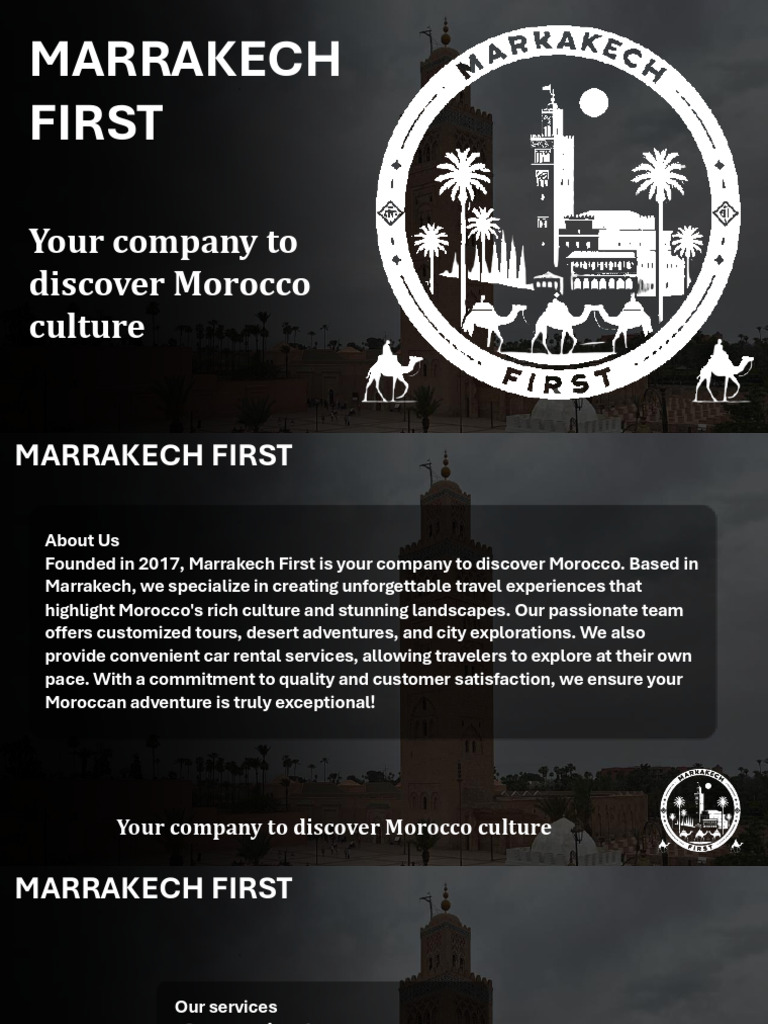 Marrakech First | PDF