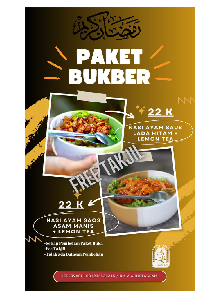 Menu Bukber | PDF