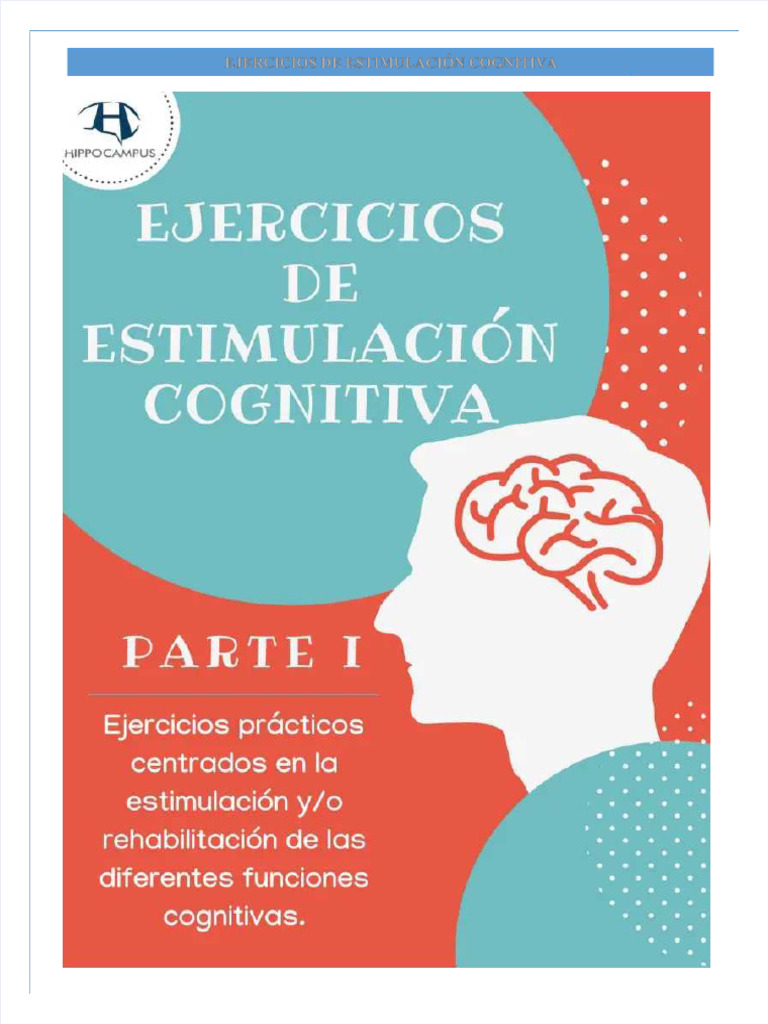 PDF Cuadernillo de Estimulacion Cognitiva Parte I Hippocampus DD | PDF