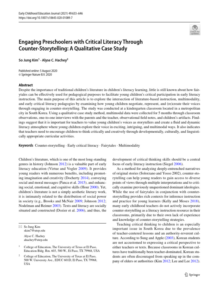 Abi Aguilar - Engaging Preschoolers With Critical Literacy Through ...