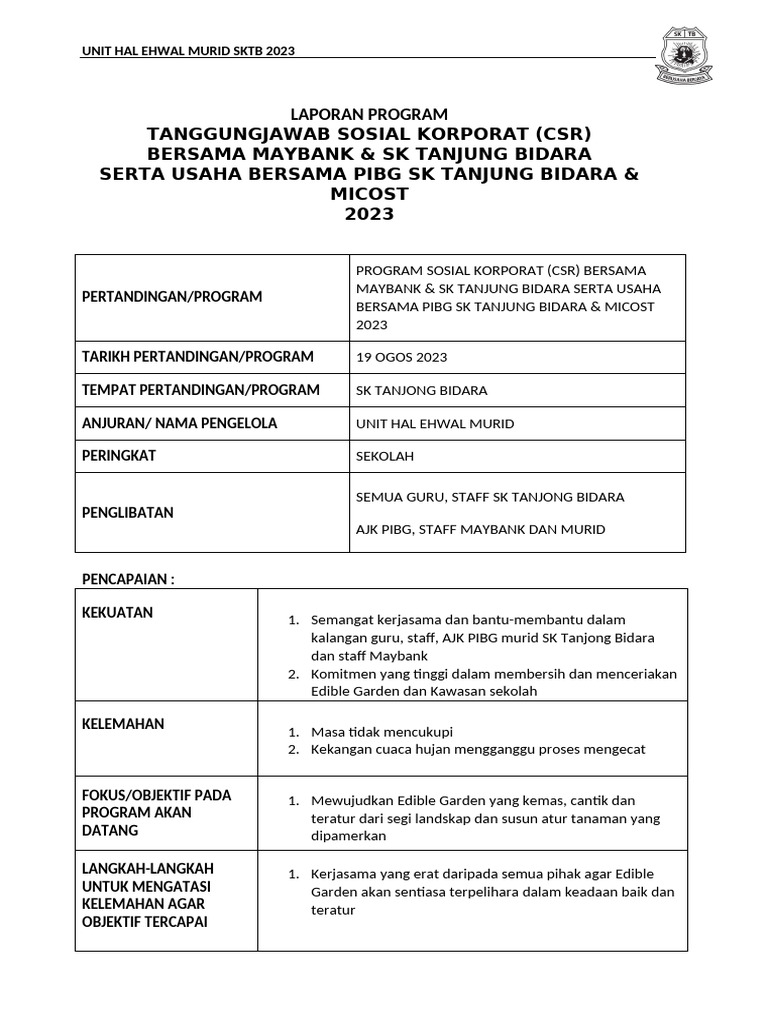 Laporan Csr 2023 Pdf