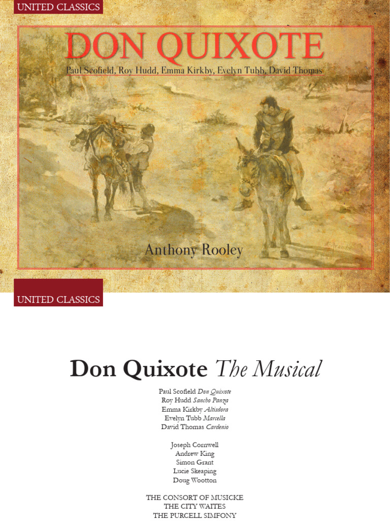 Booklet - Don Quixote | PDF
