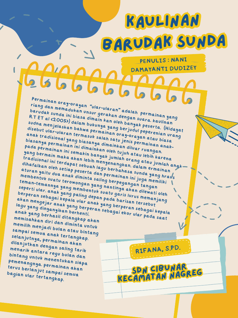 Kaulinan Barudak Sunda | PDF