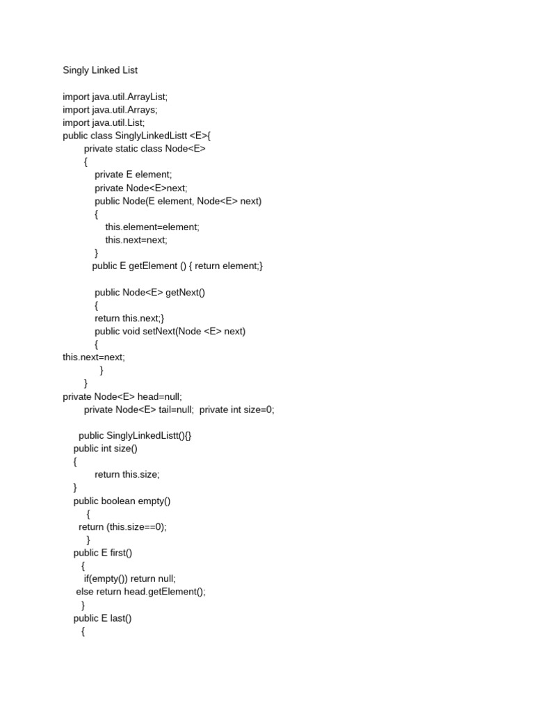 Data Structures Linked List Application and Exercises | PDF