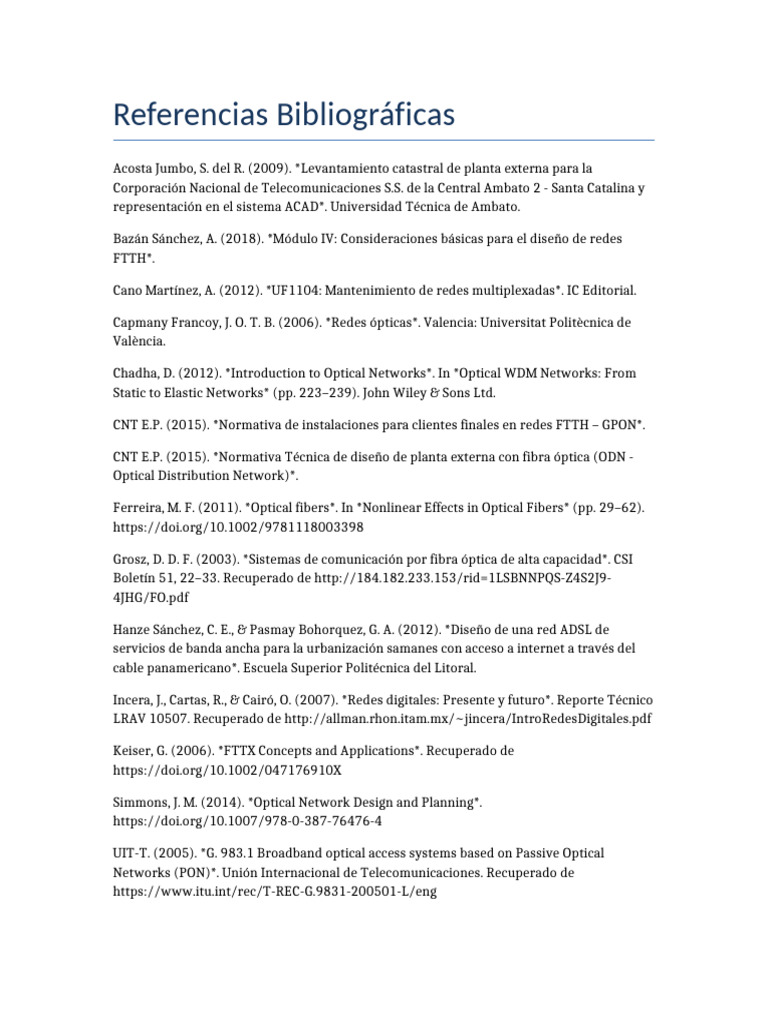 Referencias Bibliográficas Formato APA | PDF