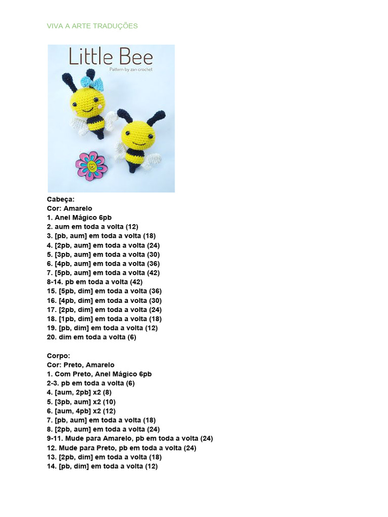 Abelhinha Mini | PDF