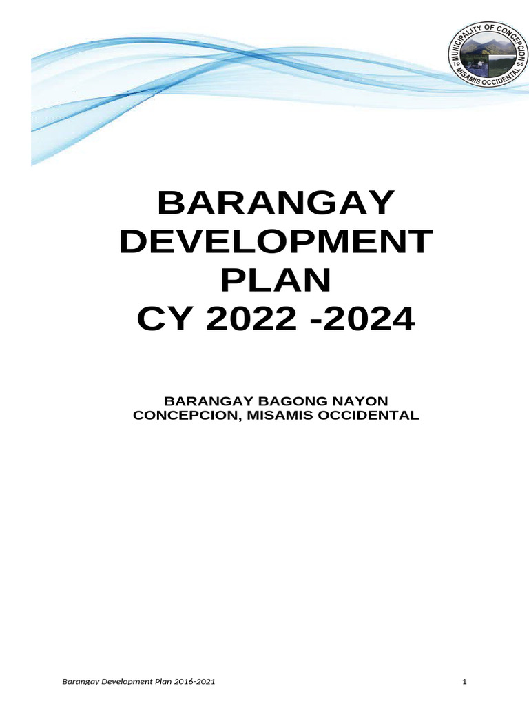 BAgong Nayon BDP 2022-2024 Final | PDF