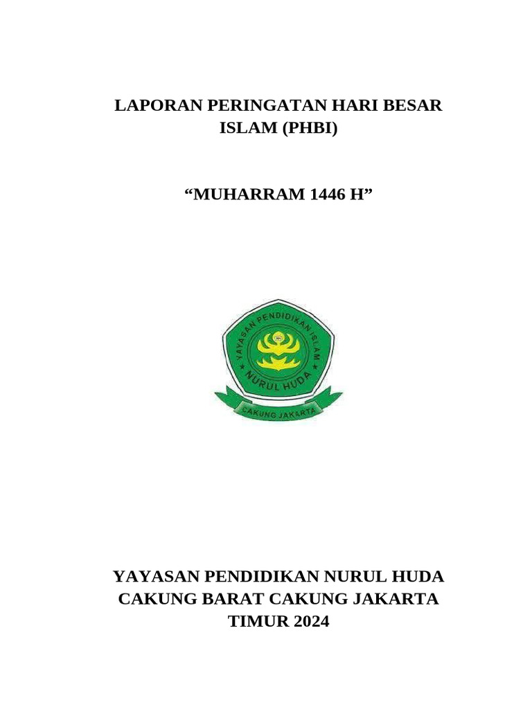 LPJ Muharram 2024 | PDF