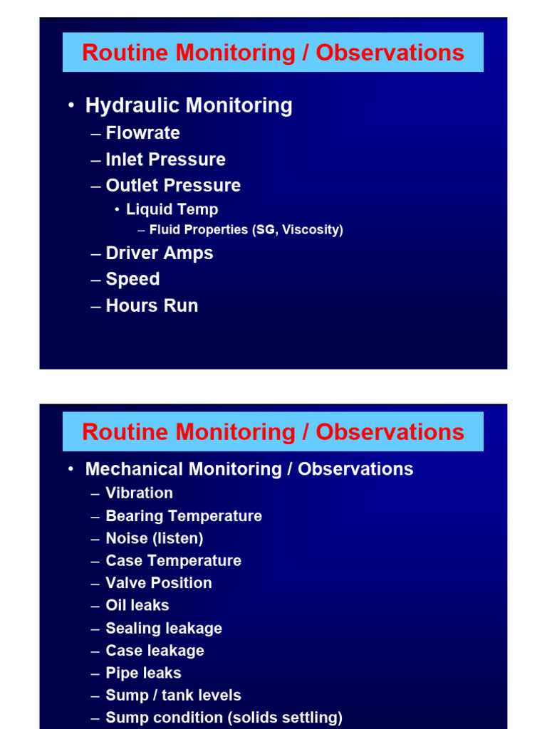 Monitoring 1 | PDF