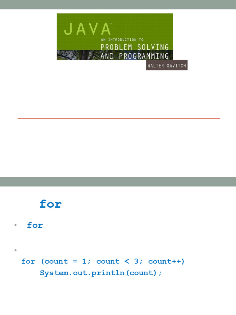 5.2 - Loops Part2 (Ch4.1) | PDF