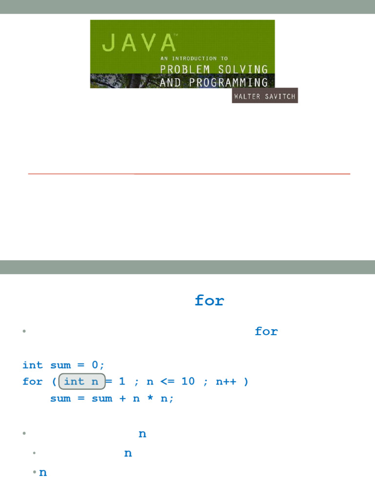 6.1,2 - Loops Part3 (Ch4.2) | PDF