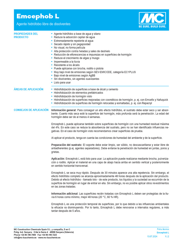 Emcephob L | PDF | Home & Garden