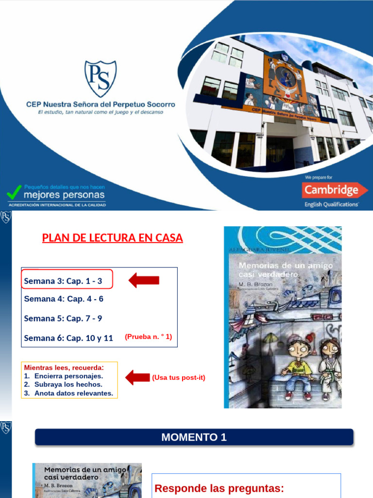 2024 S1 PLANLEC UD5 SEM3-4 DT1 - ANÁLISIS DE LA OBRA MEMORIAS DE UN AMIGO CASI VERDADERO Rev | PDF