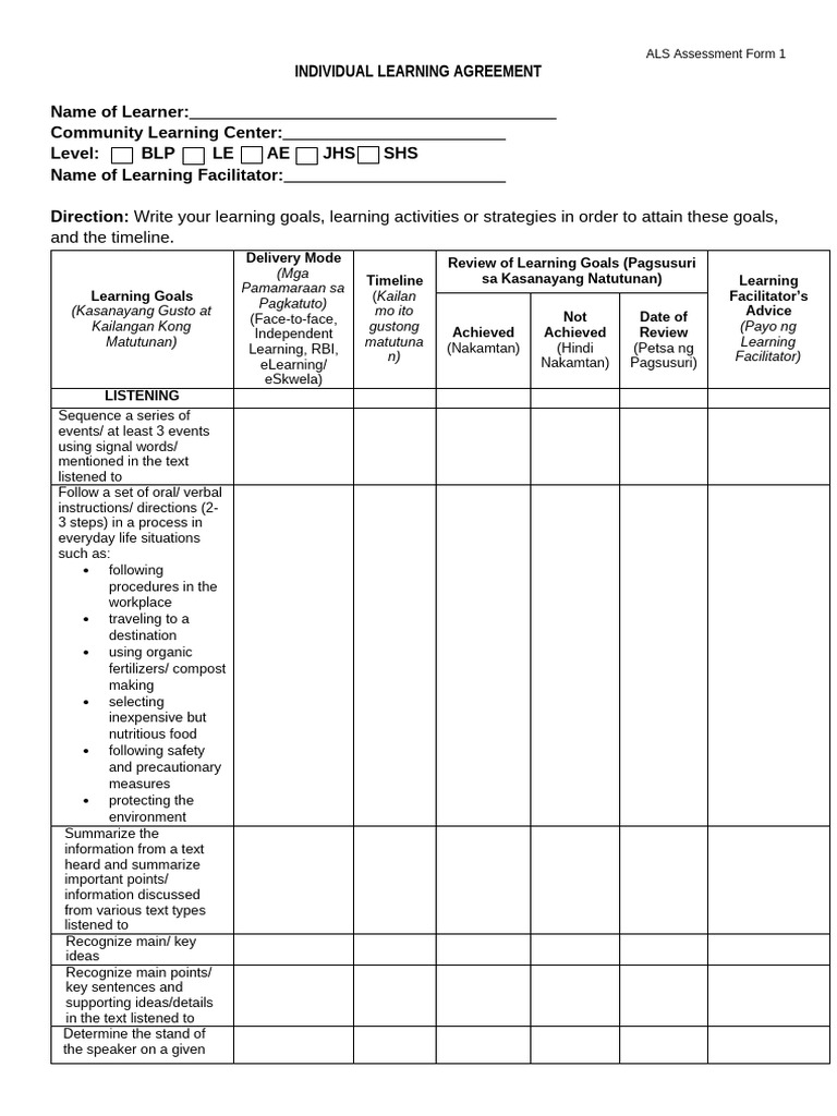 Ila JHS Edit New With LS2 and LS4 | PDF | Equations | Algebra