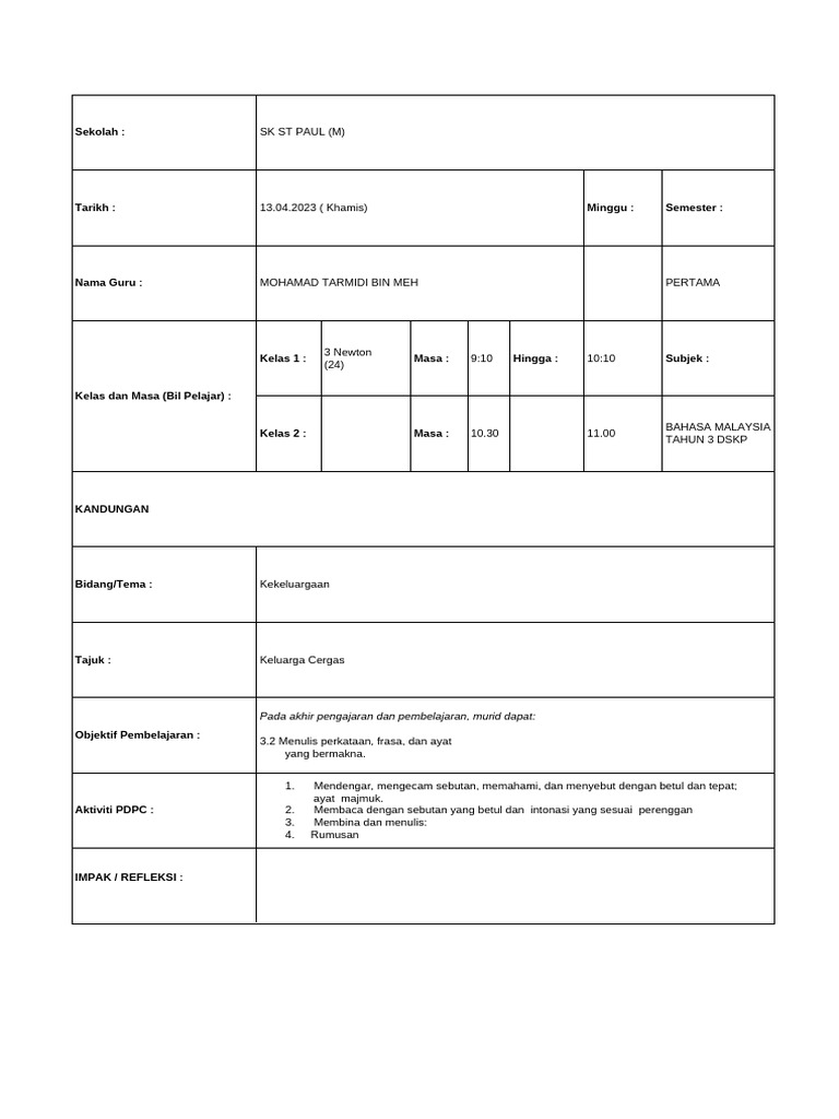 RPH 2023 13.04 Khamis | PDF