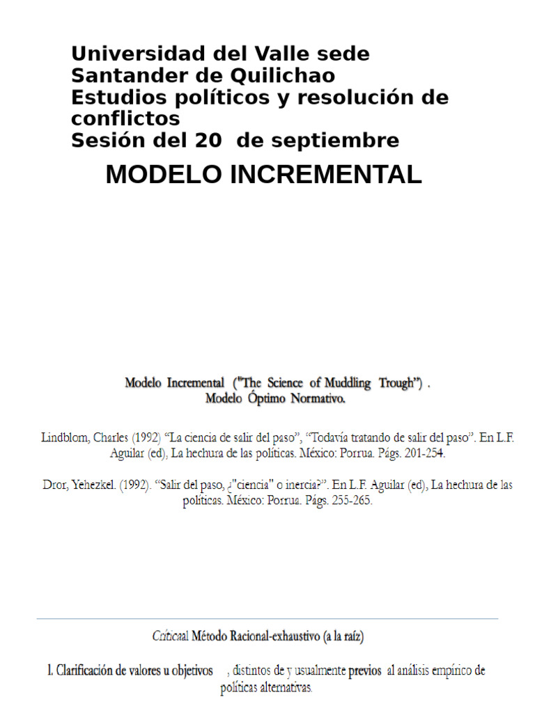 Modelo Incremental | PDF