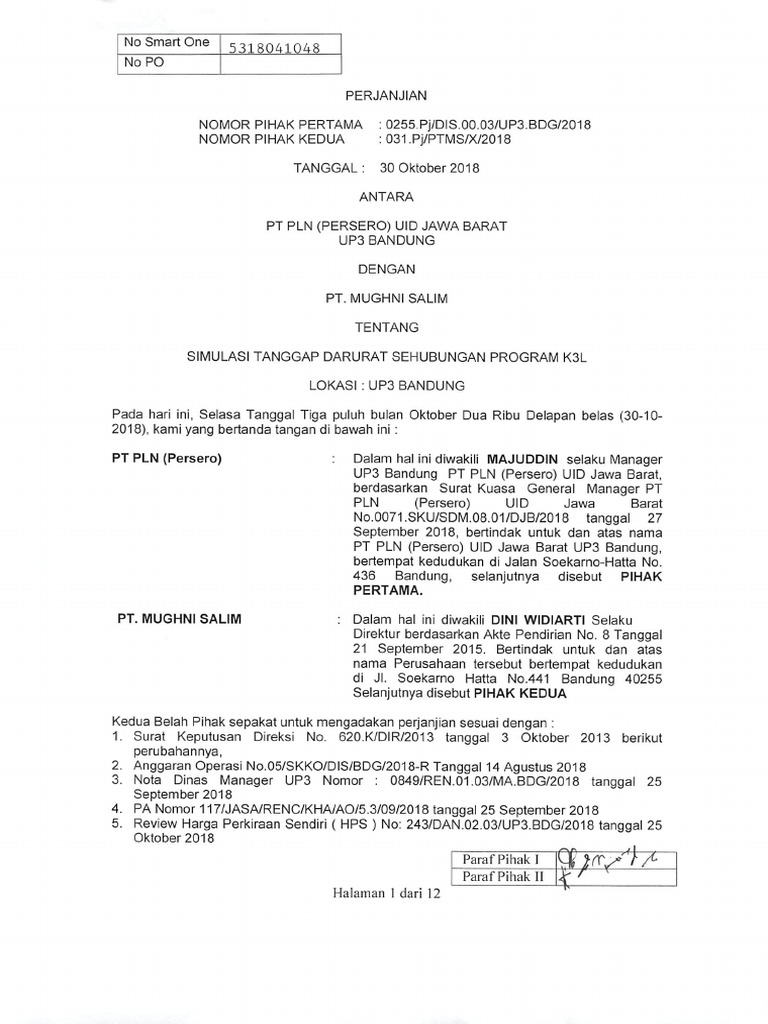 PJ 0255 Simulasi Tanggap Darurat | PDF