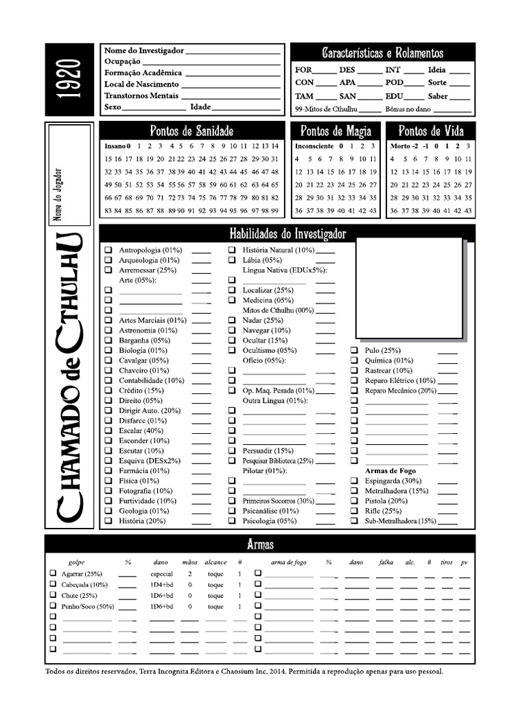 Cthulhu | PDF