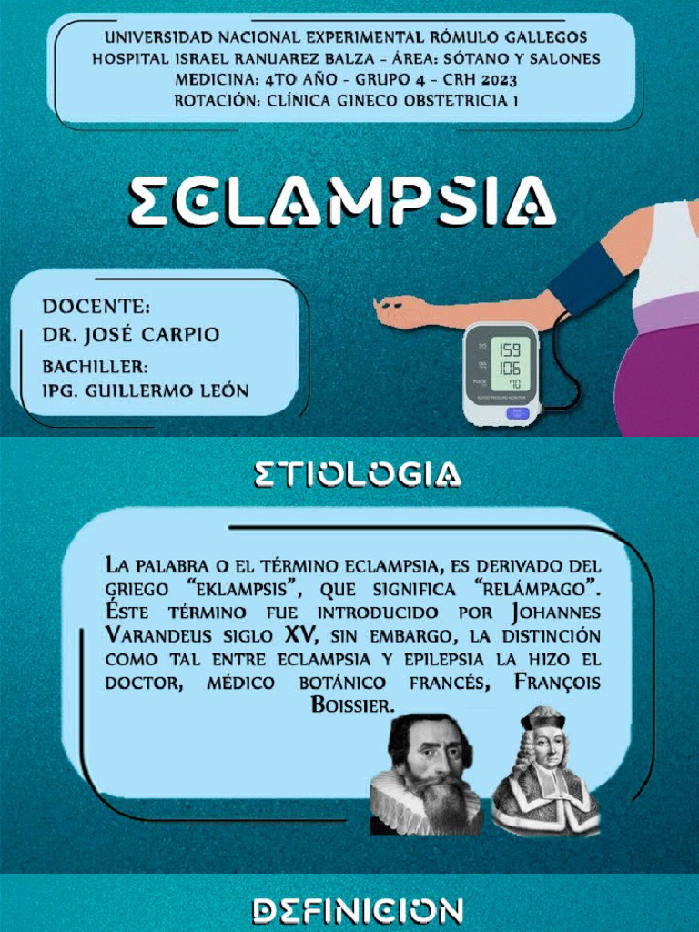 Diapositivas Eclampsia | PDF