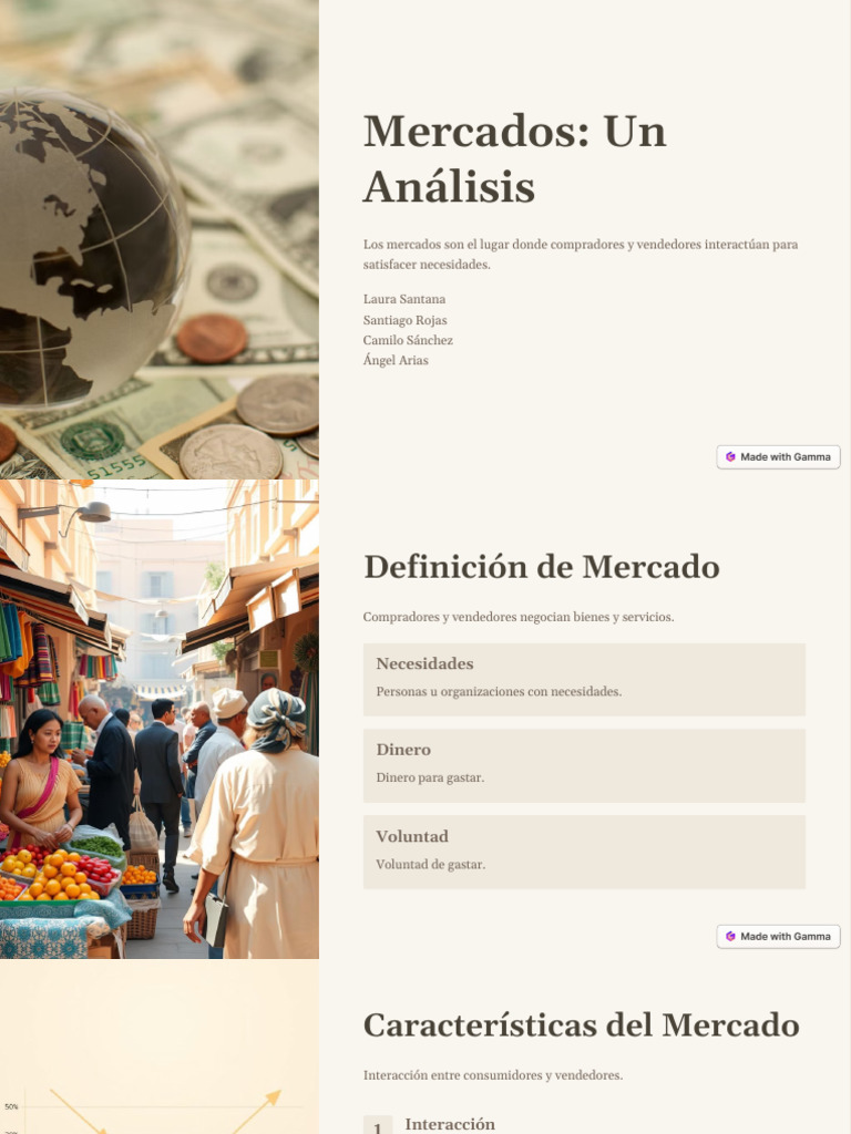 Presentacion Markets | PDF
