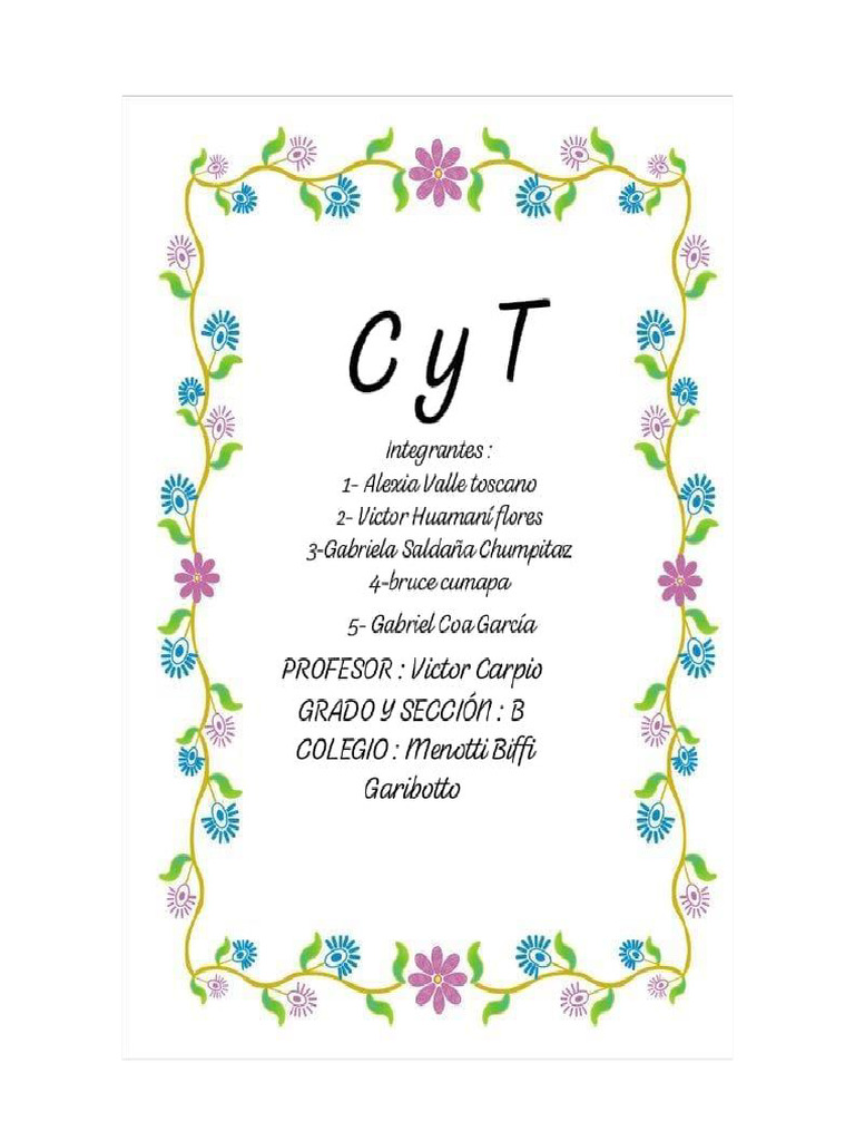 C y T | PDF