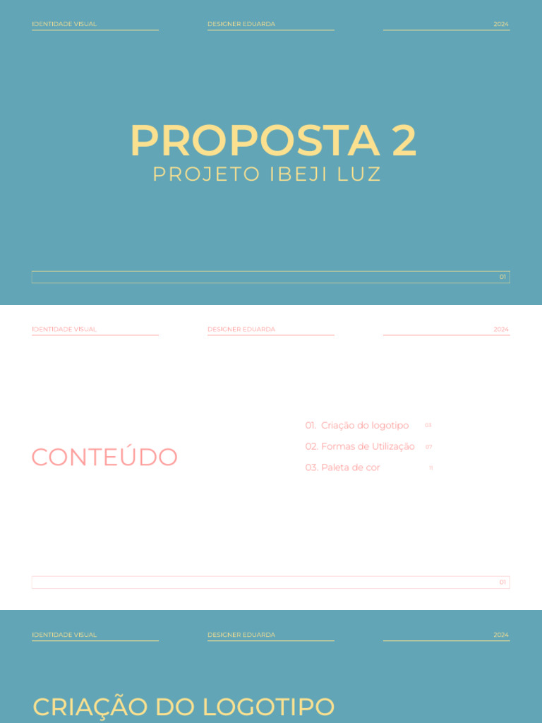 Proposta 2 Identidade Visual Projeto Ibejiluz - Naguezdesign | PDF