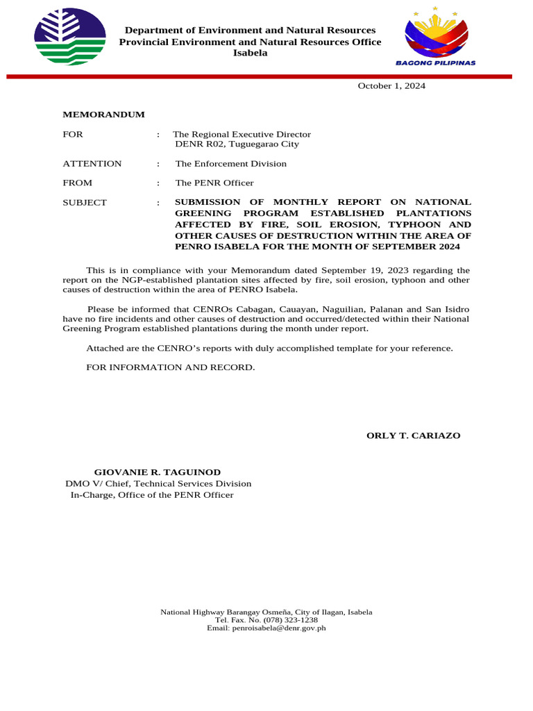 NGP Fire and Soil Ersosion | PDF