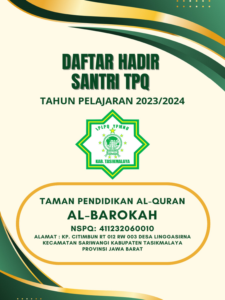 Cover Dafhad TPQ | PDF