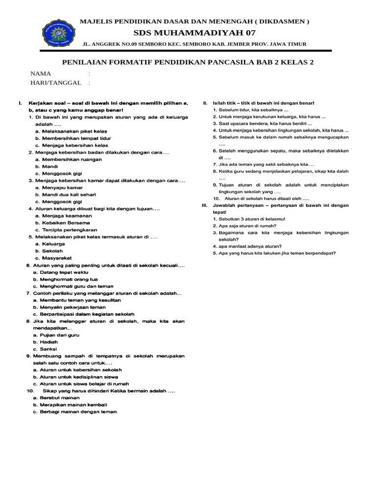 PH Bab 2 KLS 2 PP | PDF